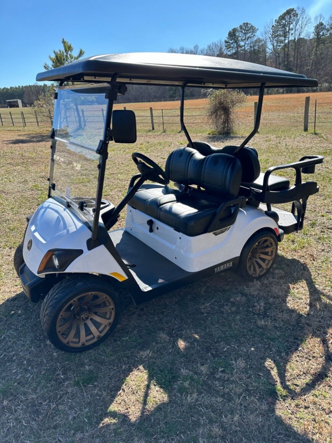 2022 Yamaha Drive 2 Golf cart [used for performance kit demonstration ...
